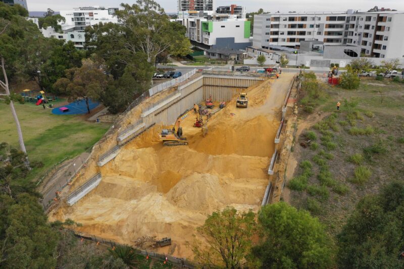 Contiguous Pile Wall - GFWA