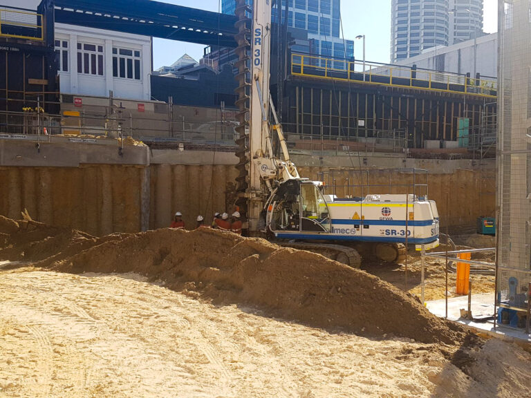 Contiguous Pile Wall - GFWA